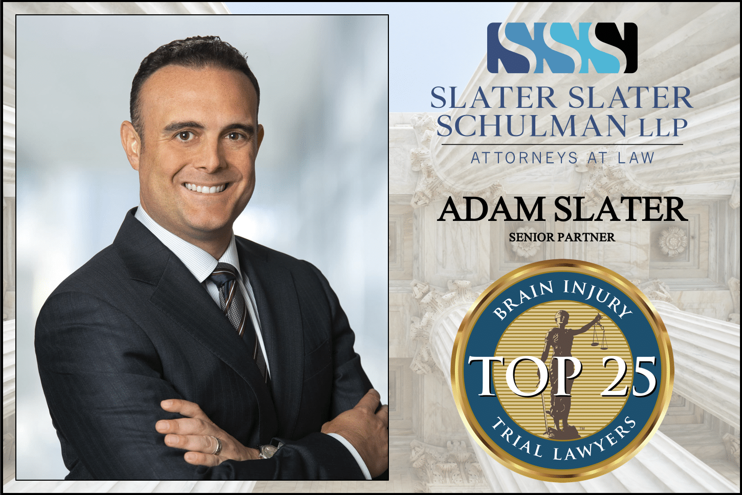 Adam Slater Named Top 25 Brain Injury Trial Lawyers By NTLA - Slater ...